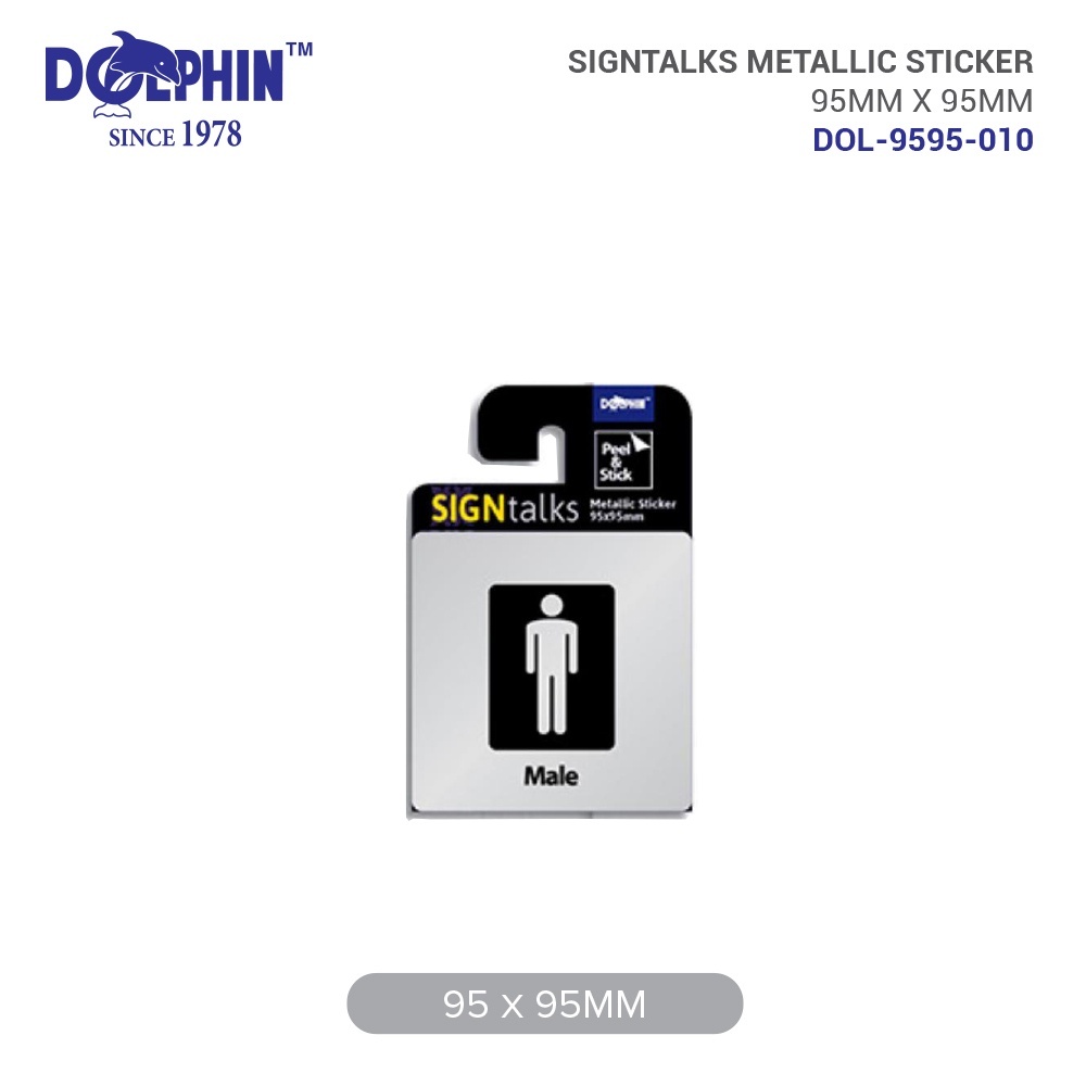 DOLPHIN SIGNtalks DOOR SIGN / TOILET SIGNAGE / DAILY SIGNAGE / PUSH ...