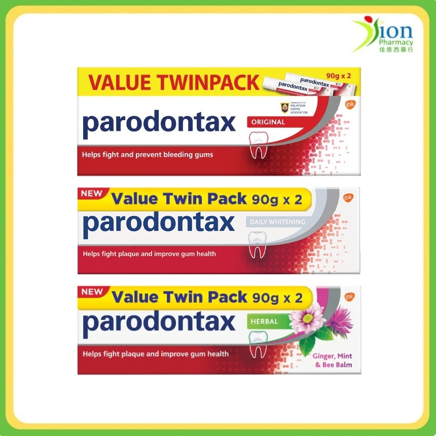 [VALUE TWIN PACK] PARODONTAX TOOTHPASTE 2X90G | Shopee Malaysia