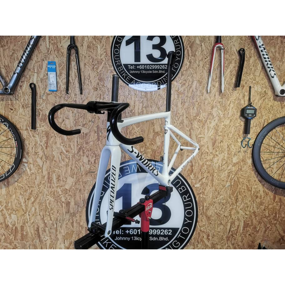 NEW FRAMESET TAIWAN CARBON FRAMES TAIWAN FRAMESET S L7 WHITE | Shopee ...