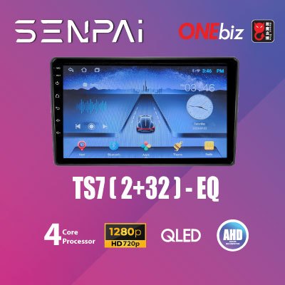 SENPAI TS10 / TS18 / T3L / TS7 Android Car GPS Player 2K Screen QLED ...