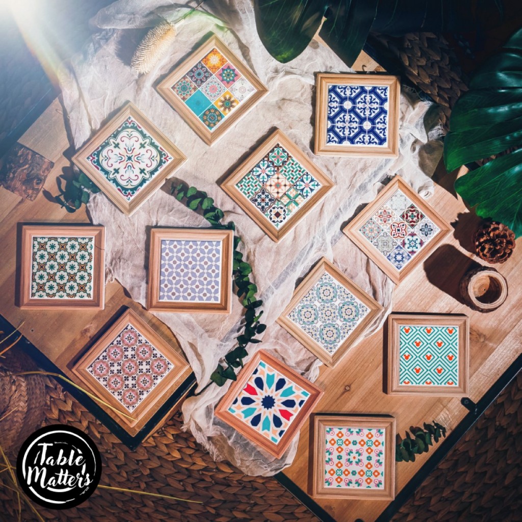 Table Matters - Peranakan Cup Coaster Collection | Shopee Malaysia