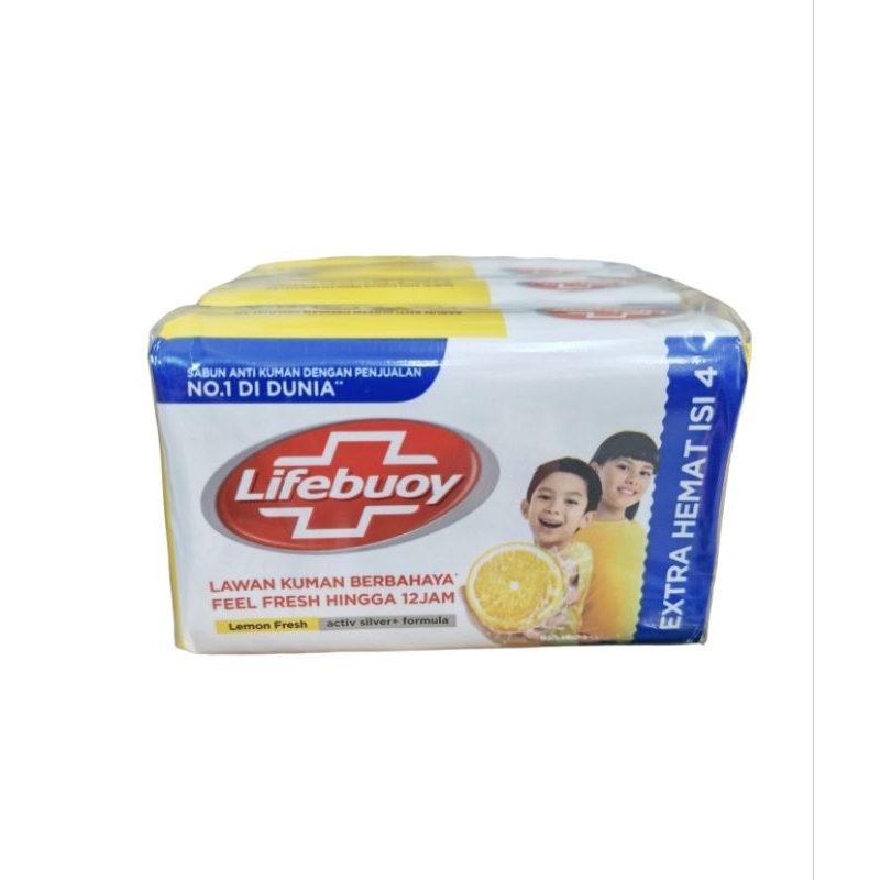 LIFEBUOY Bar Soap (4x60g / 4x100g) | Shopee Malaysia