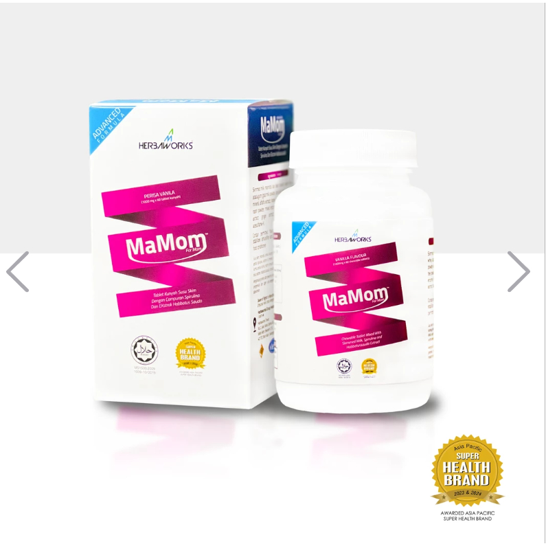MAMOM MILK BOOSTER - SOLUSI TERBAIK BANTU PEKAT & MERIAHKAN SUSU BADAN ...