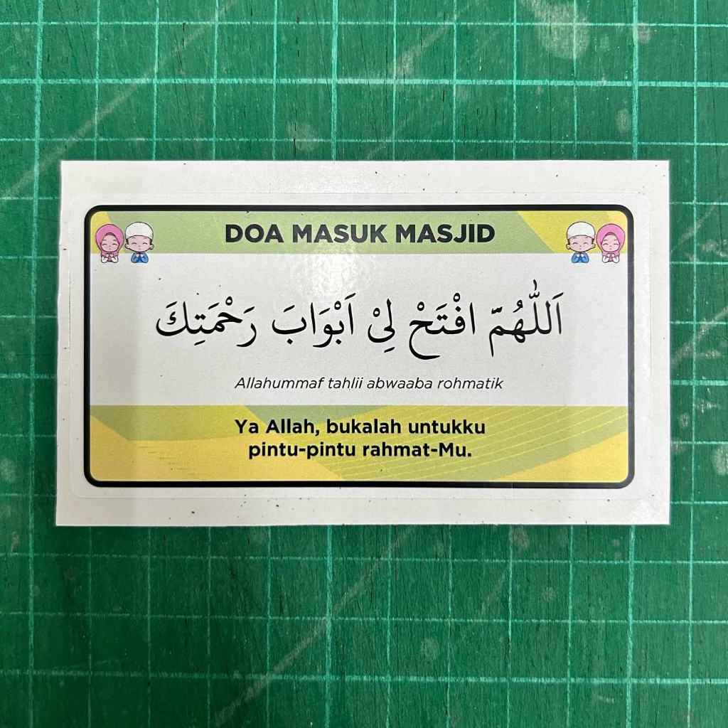 Sticker Doa Amalan Harian Kanak-kanak. Beli 10 FREE , Doa ringkas ...