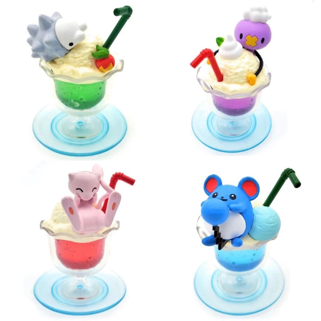 [Takara Tomy] Pokemon Yummy Sweets Mascot Vol 3 Capsule Toy宝可梦甜点扭蛋 ...