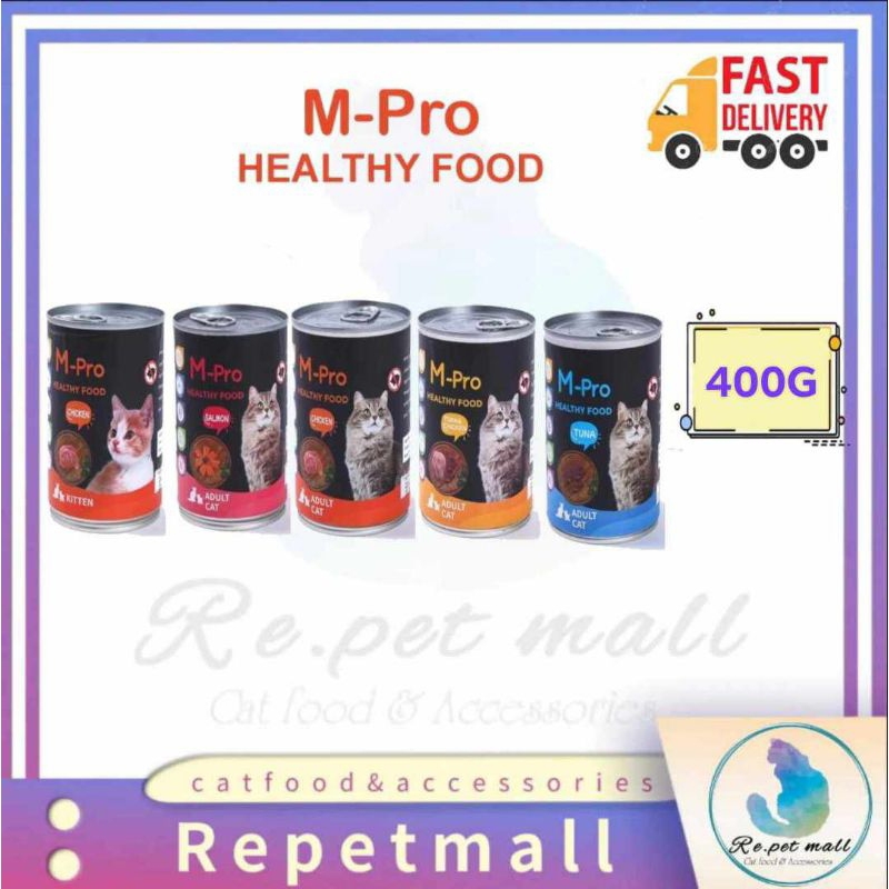 M-Pro Wet Food 400G Premium Cat Canned Food 400g / Makanan Basah Kucing ...