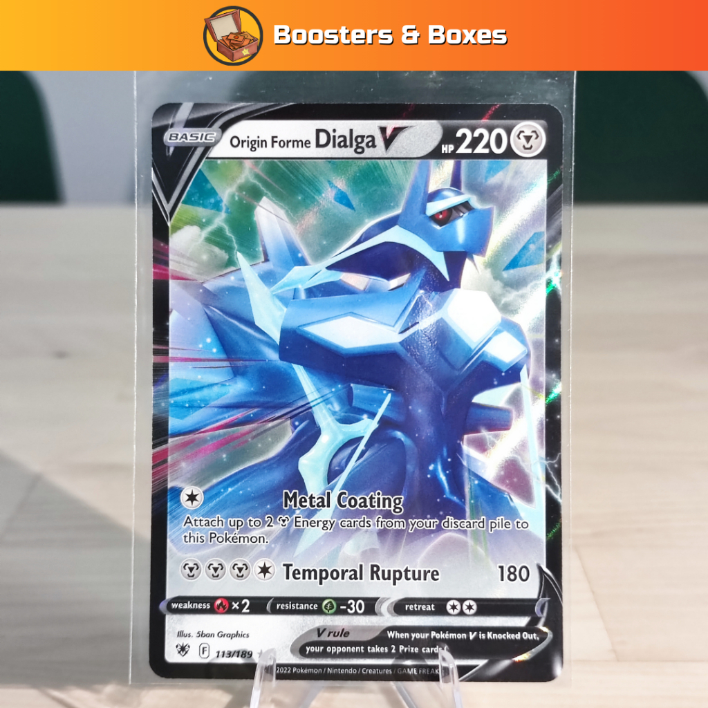 Origin Forme Dialga V (113/189) [Sword & Shield: Astral Radiance ...