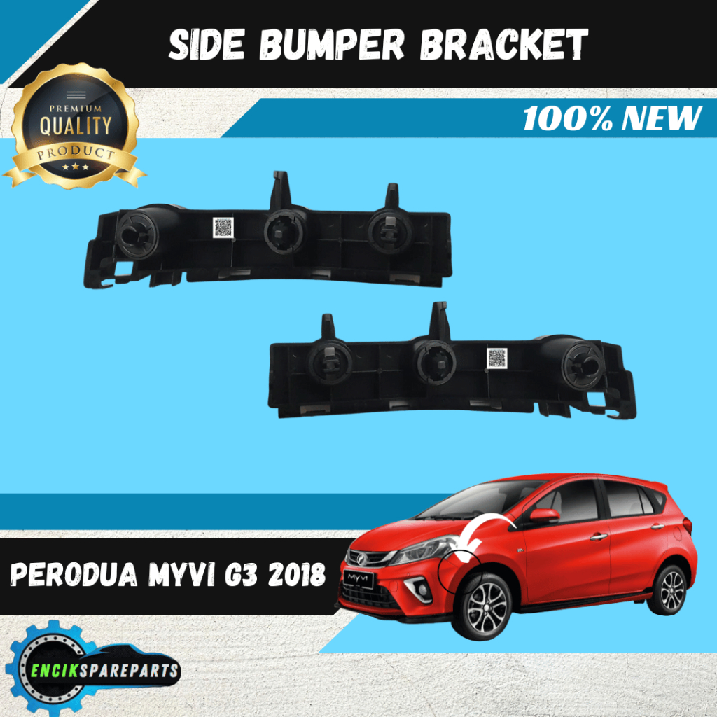 Perodua Bumper Side Bracket Myvi 2018 MG3 (Front ) -Original | Shopee ...