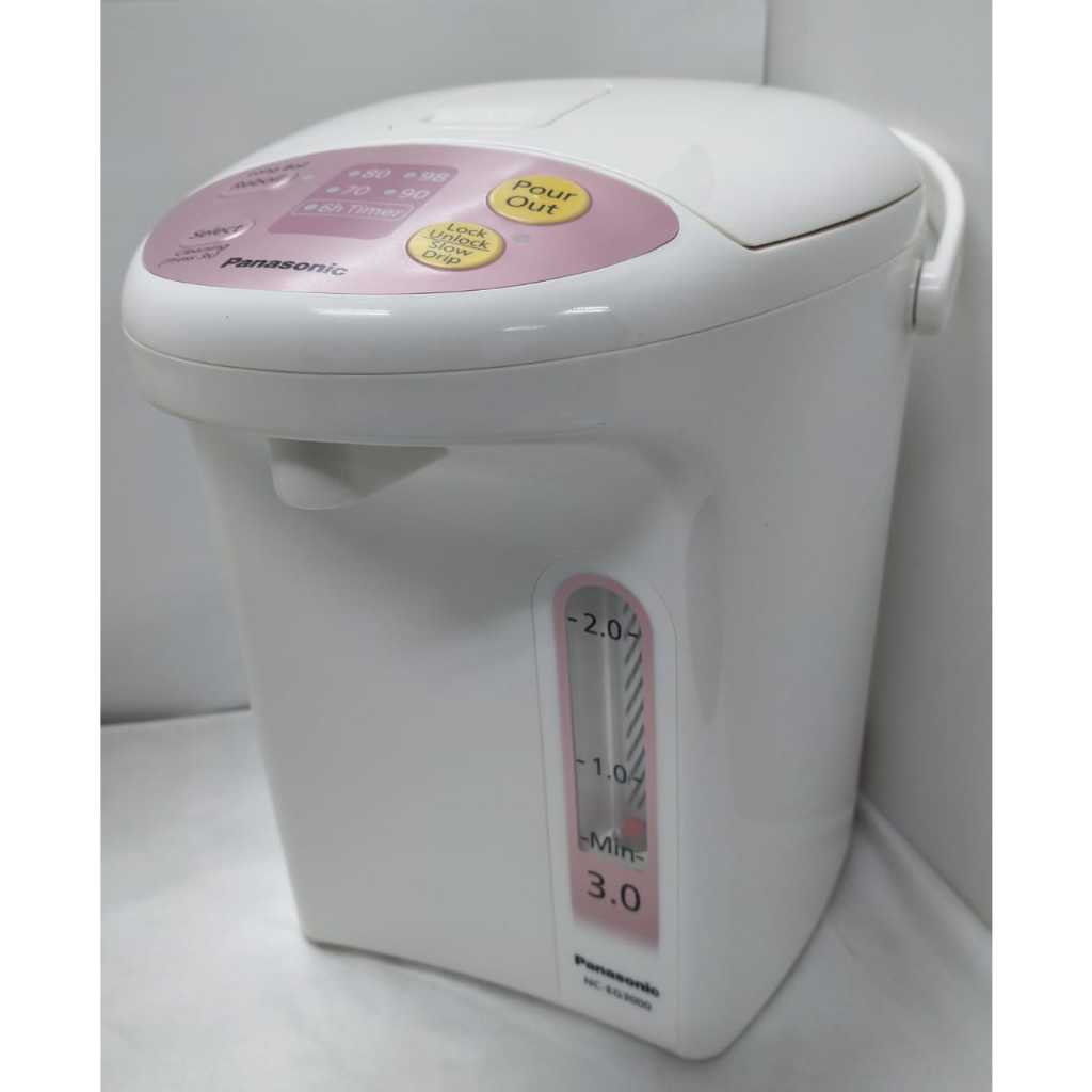 PANASONIC ELECTRIC THERMO POT NC -EG3000PSK (CLEARANCE SALE) | Shopee ...