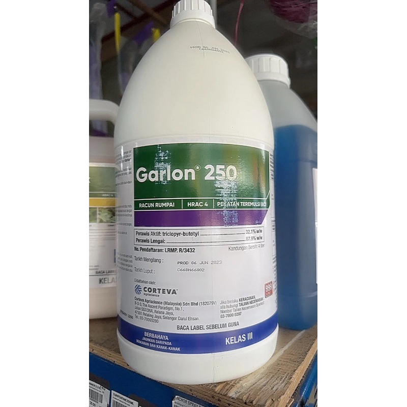 Herbicide & Racun Rumpai Garlon 250 4L Agriculture tool/ Alat Pertanian ...