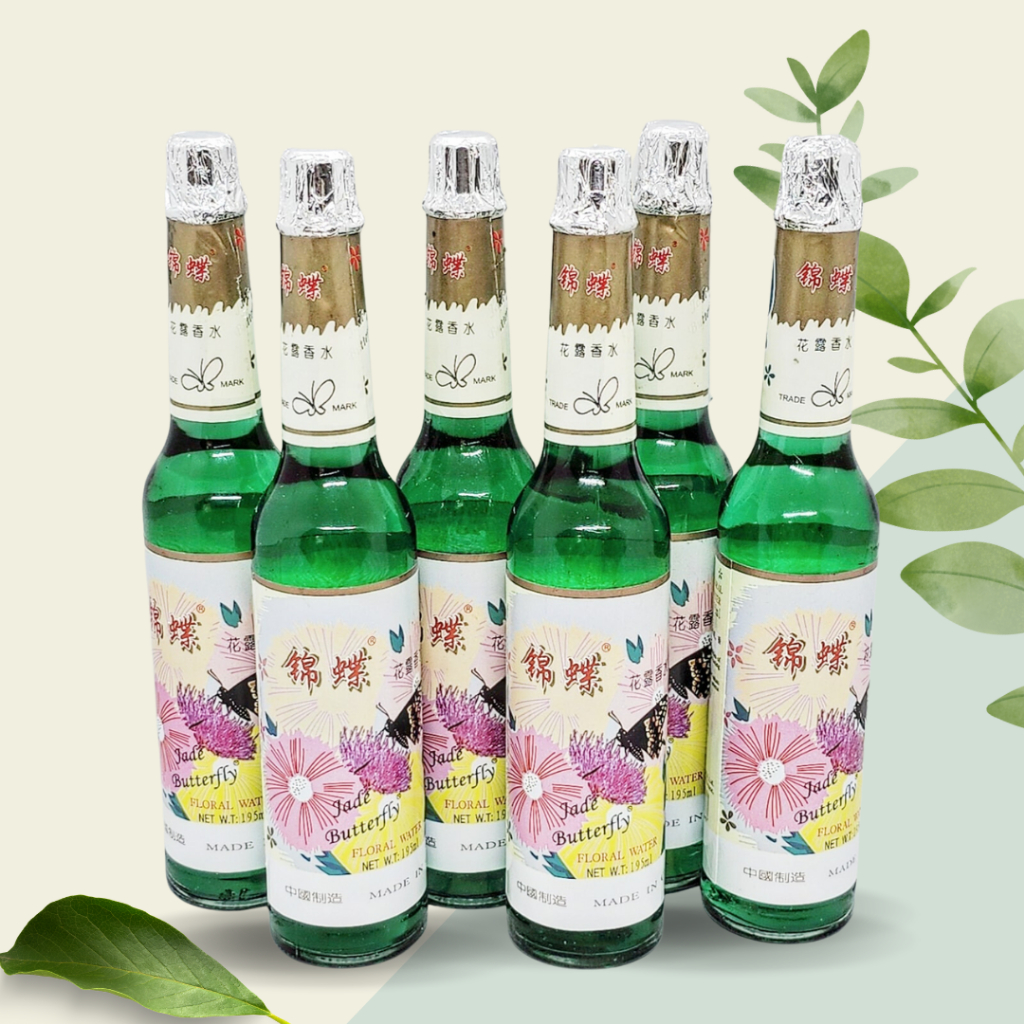 Jade butterfly florida water 锦蝶花露香水 (195ml x 6 Bottles) Floral Water | Shopee Malaysia