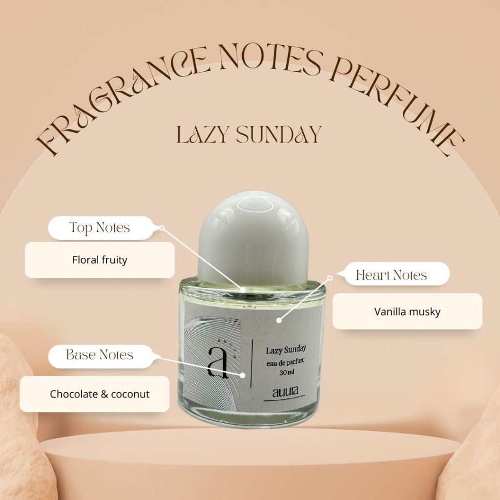 AUURA FRAGRANCE - LAZY SUNDAY EDP 30ML | Shopee Malaysia