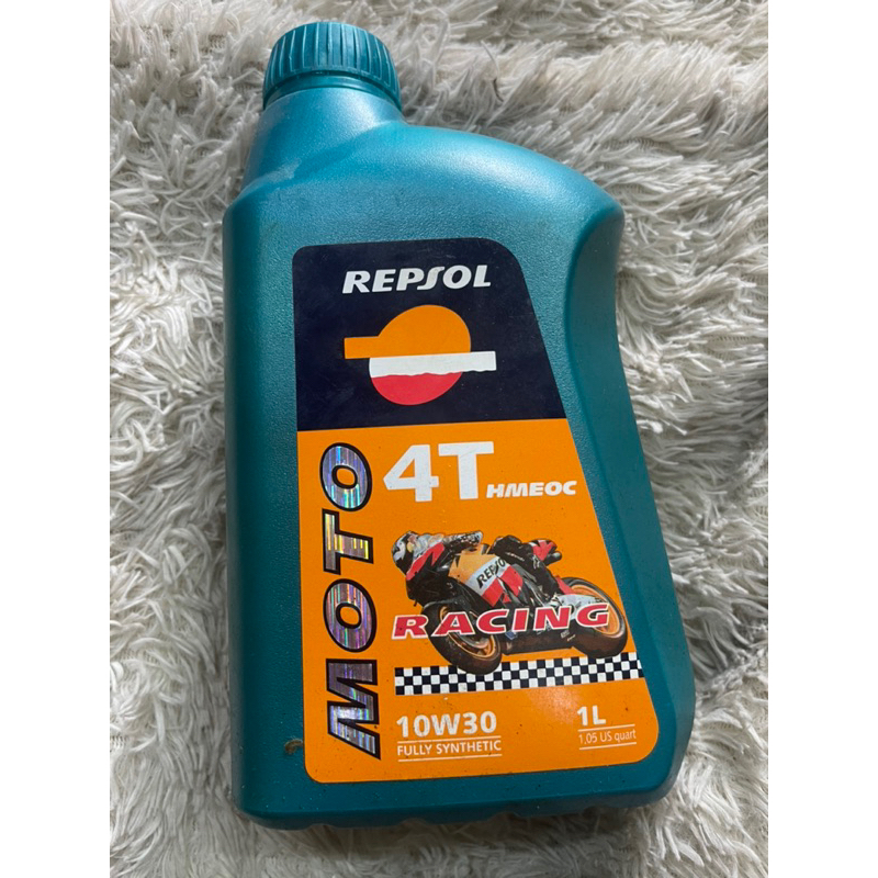 100% Original REPSOL MOTO 4T RACING 10W30 FUlly synthetic （1L）Motorbike ...