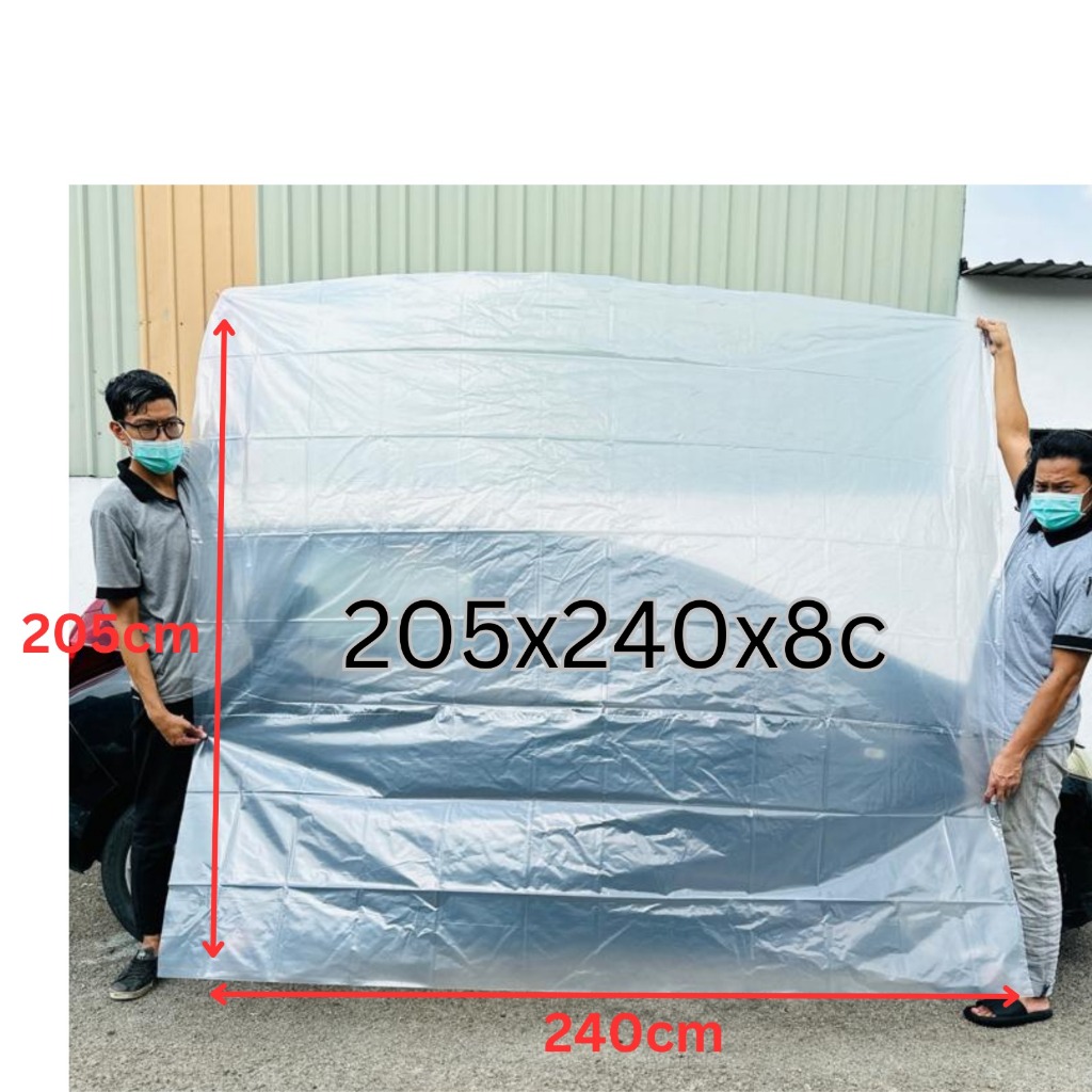 [SUPER EXTRA LARGE] 205CM X 240CM X 8C Plastic Bag Besar Heavy Duty ...