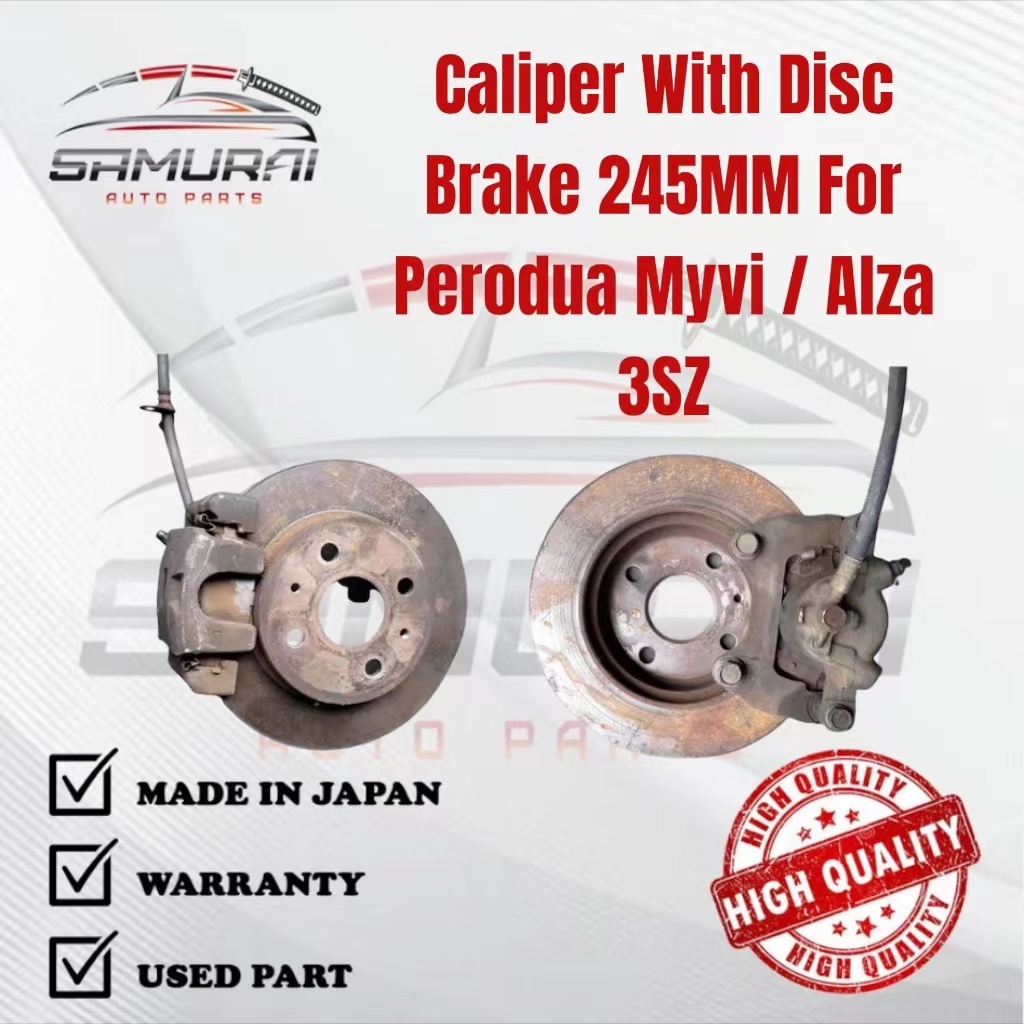 Perodua Myvi/Alza 1.3/1.5 Front Caliper With Disc Brake 245MM For ...
