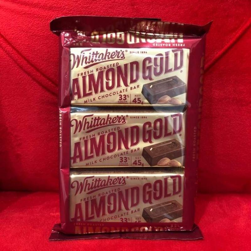 🔥🔥 Whittaker Almond Gold Bar 132g🔥🔥 | Shopee Malaysia