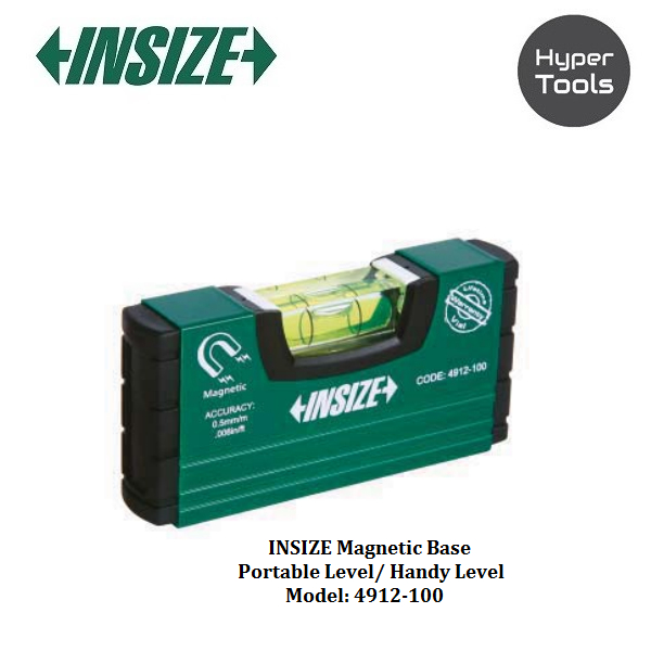 INSIZE Magnetic Base Water Level / Handy Level / Portable Level ...
