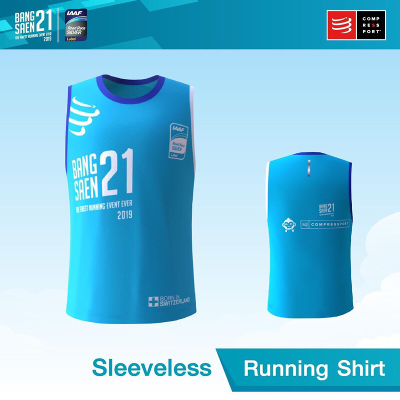 Bangsaen21 The Finest Running Event 2019 Run Event Singlet 🇹🇭 | Shopee ...