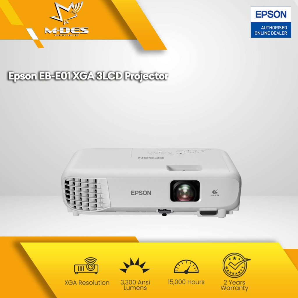 Epson EB-E10 / EB-E01/ EB-X06 / EB-X51 / EB-W06 / EB-W51 XGA 3600 ...