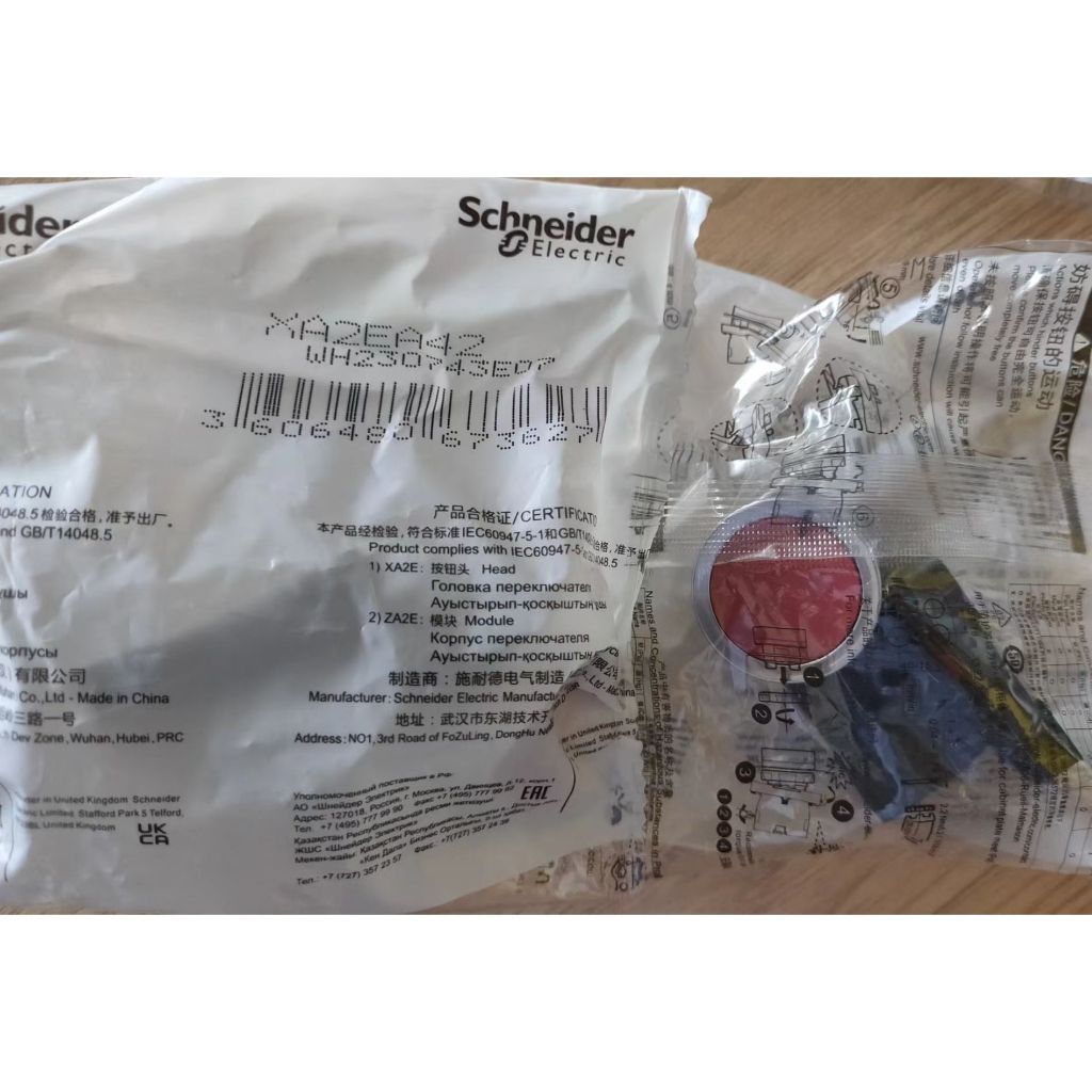 SCHNEIDER 22MM PUSH BUTTON XA2EA31 XA2EA42 | Shopee Malaysia