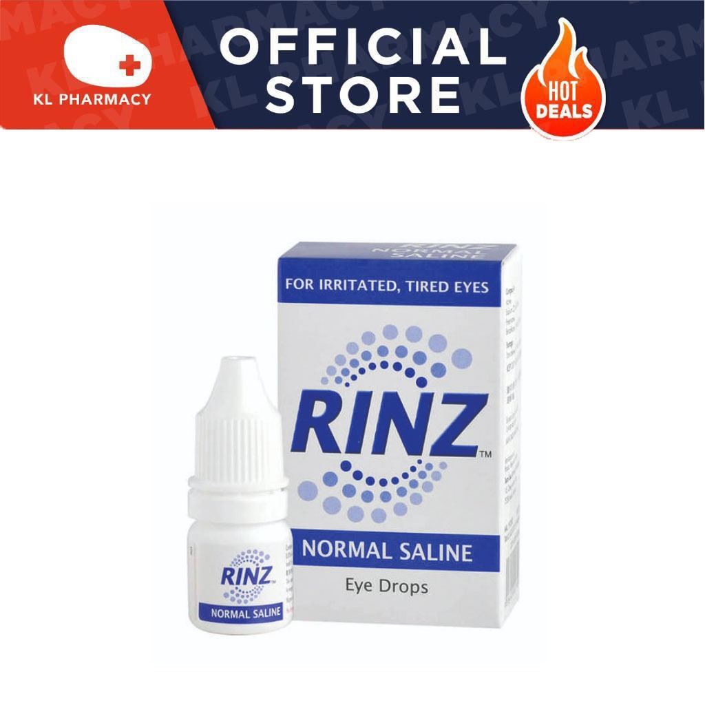 RINZ Eye Drops 5ml ( Normal Saline) | Shopee Malaysia