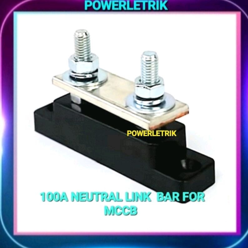 *READY STOCK* 100A PENAL NEUTRAL LINK BAR WITH BOLT AND NUT- (5/16 ...