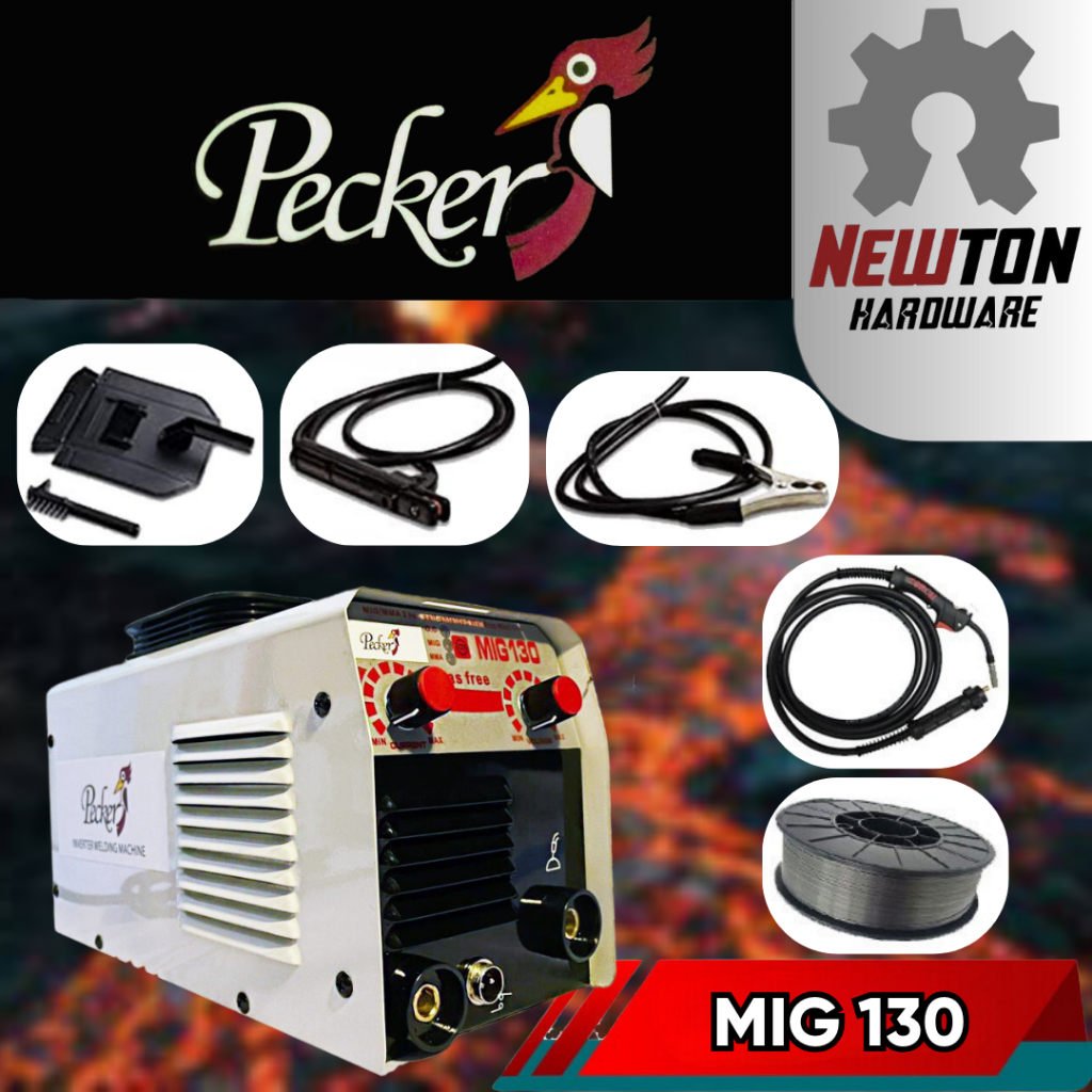 Gasless Welding Machine - PECKER MIG WELDING MACHINE C/W 0.45KG MIG ...
