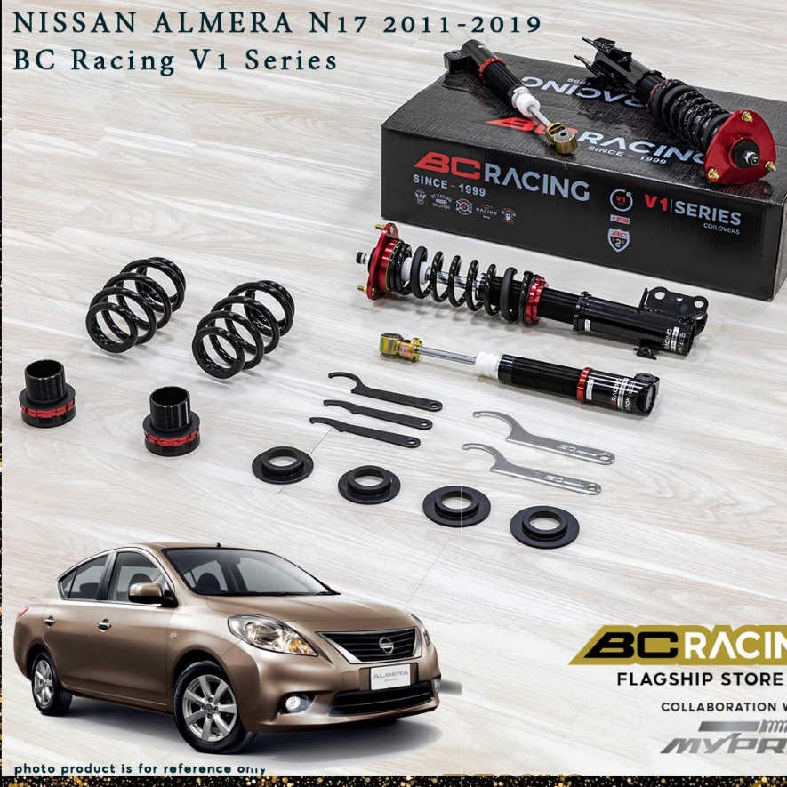 BC Racing V1 Series High Low Soft Hard Adjustable Absorber for Nissan ...