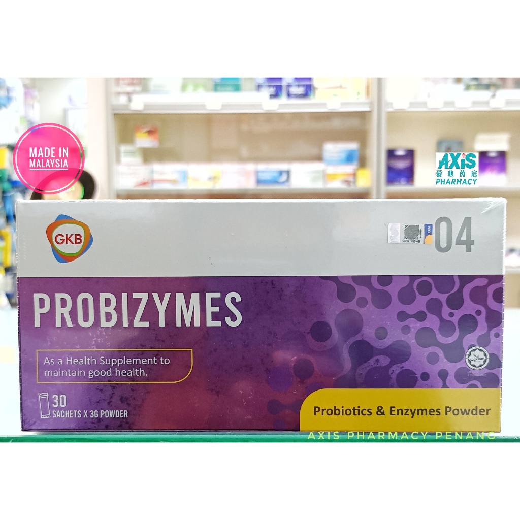 GKB PROBIZYMES PROBIOTICS & ENZYMES POWDER 3g x 30's (Exp 01/2026 ...