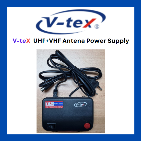 V-tex Antenna booster, V-tex UHF+VHF Antena Power Supply | Shopee Malaysia