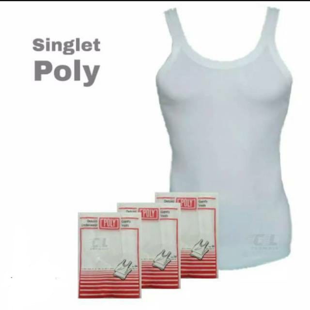 SINGLET POLY (SEMUA SIZE) | Shopee Malaysia
