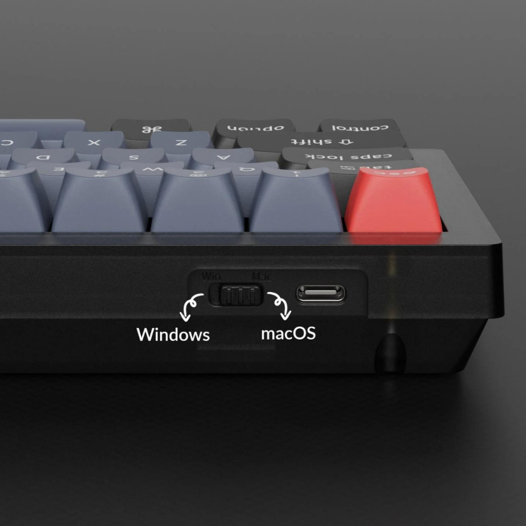 Keychron V2 QMK/VIA Custom Mechanical Keyboard 1 Year Warranty Silicone ...