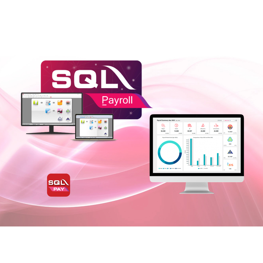 SQL Payroll System + FREE e-leave app + FREE e-claim app | Shopee Malaysia