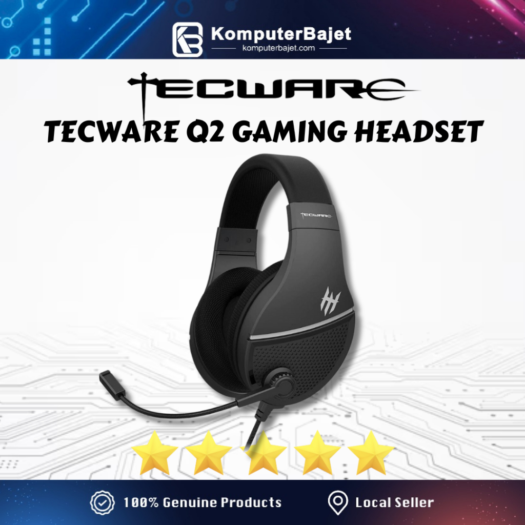 TECWARE Q2 MULTIPLATFORM GAMING HEADSET | Shopee Malaysia