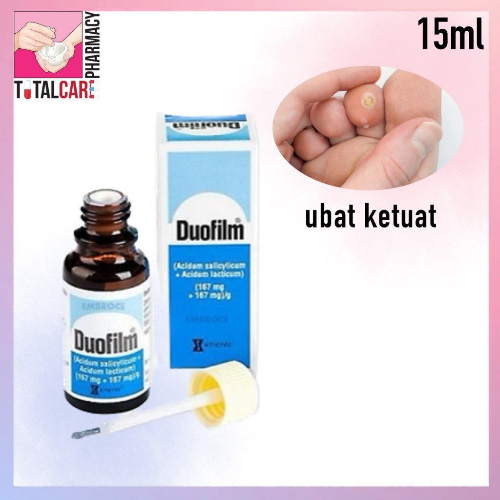 DUOFILM SOLUTION 15ML WARTS, CORN, CALLUS TREATMENT KETUAT [EXP:10/25 ...