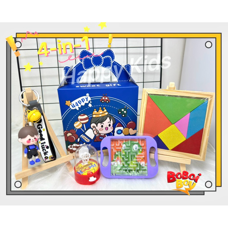 🇲🇾🤩Door Gift Set🛍️Kids Goodies Bag🛒Gift Set Party Pack 🎉Hadiah Pek ...