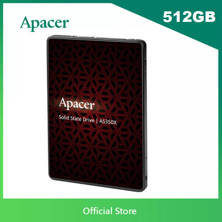 APACER AS350X 2.5" SSD SATA III 256GB/ 512GB / 1TB SOLID STATE DRIVES ...