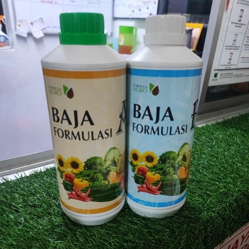 BAJA FORMULASI AB 1L & 4L | Shopee Malaysia