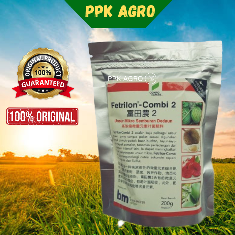 1 PAKET Fetrilon Combi 2 200gm Behn Meyer Micronutrient Fertilizer ...