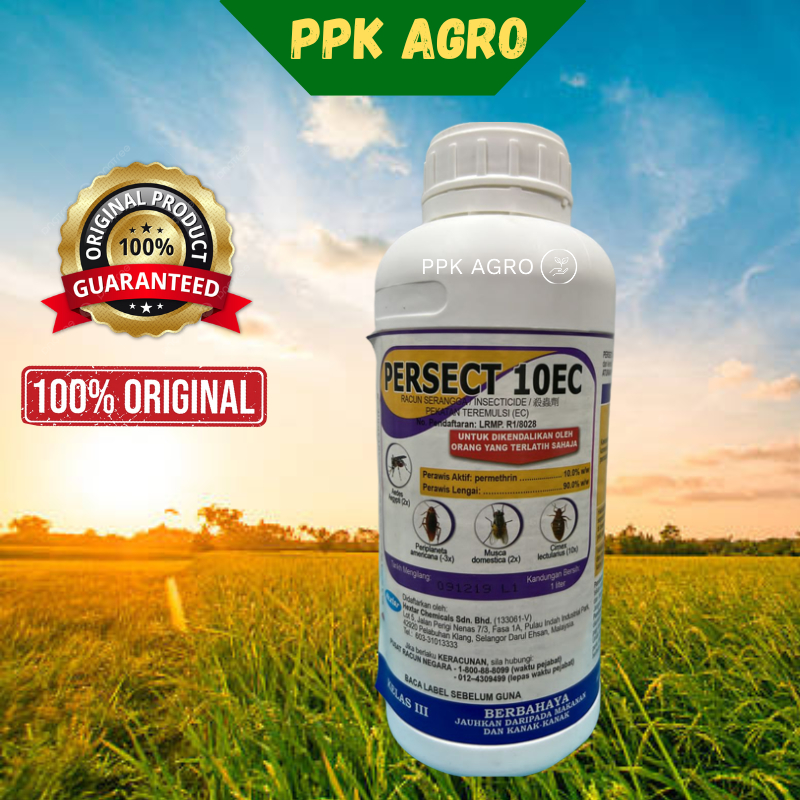 1L PERSECT 10EC HEXTAR RACUN SERANGGA Nyamuk>Lalat>Lipas>Semut>Pijat ...