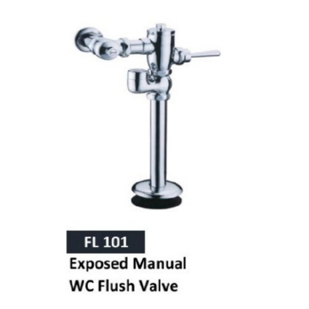 Falla Exposed Manual WC Flash Valve FL 101 | Shopee Malaysia