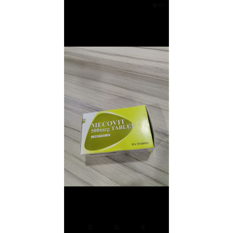 Mecovit 500 mcg tablet | Shopee Malaysia