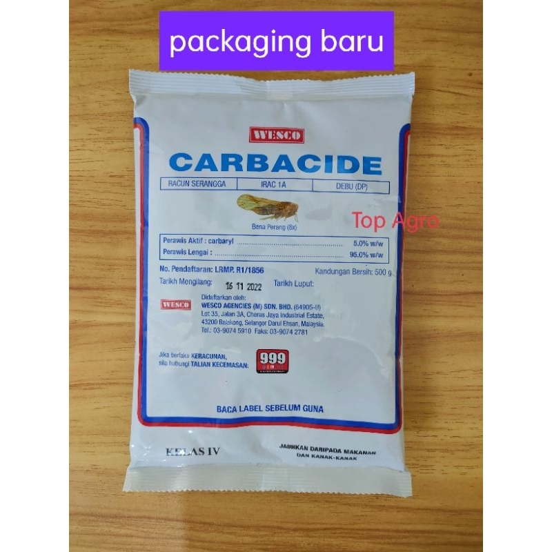Carbacide 500g - Carbaryl 5% Perawat Semut Serangga | Shopee Malaysia