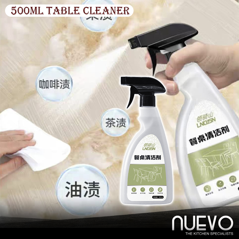 500ml Table Cleaner Table Top Degreasing Cleaner Restaurant Wipe Table ...