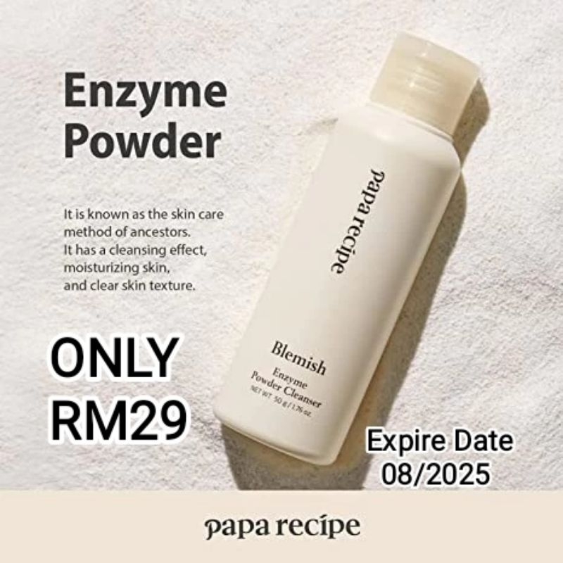 PAPA RECIPE Blemish Enzymes Powder Cleanser 50g | Shopee Malaysia