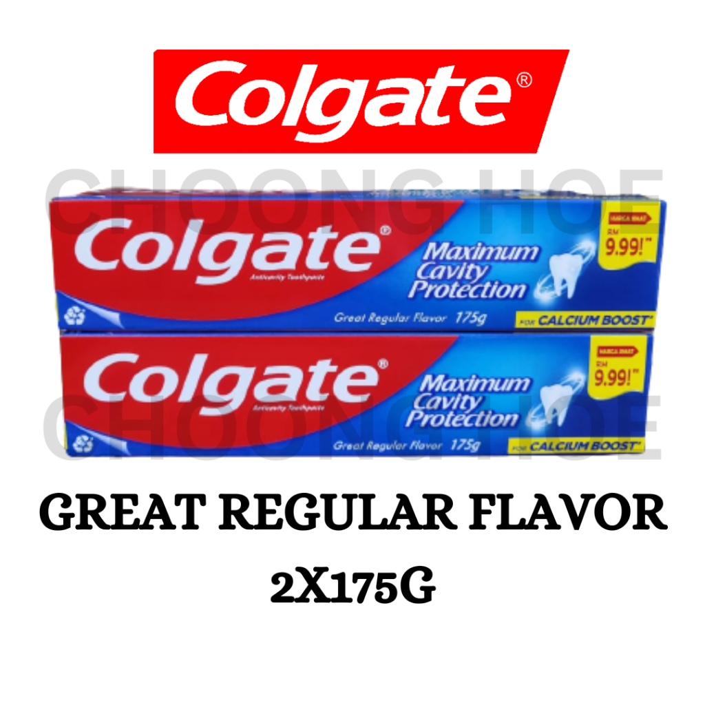 COLGATE GRF/FCM TOOTHPASTE 2X175G | Shopee Malaysia