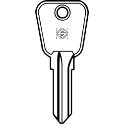 Silca Italy STR1 Key Blank For STREBOR / British Leyland | Shopee Malaysia