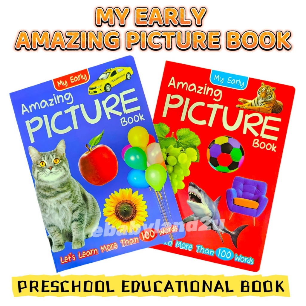 Early Learning Kids Book My Early Amazing Picture Book Buku Bergambar ...