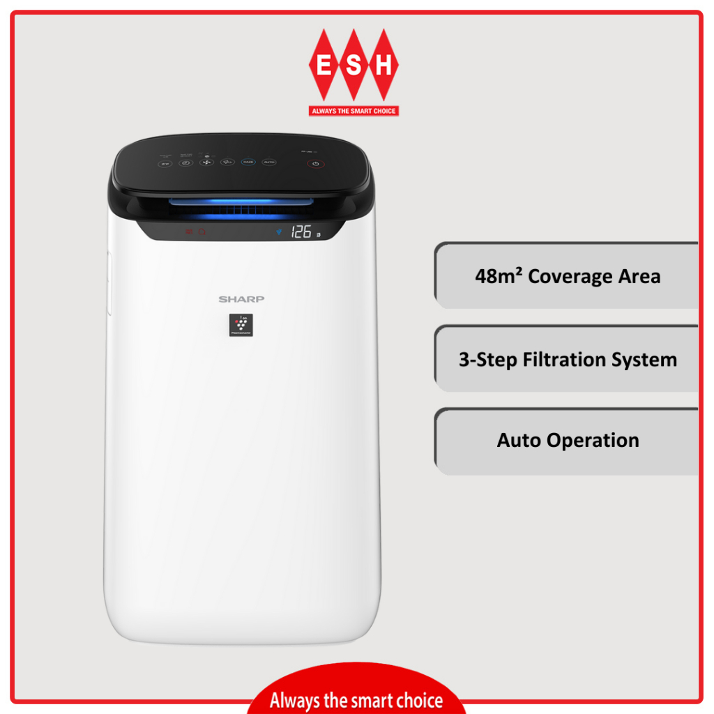 Sharp FPJ60LW 48m² Plasmacluster Technology Air Purifier | Shopee Malaysia