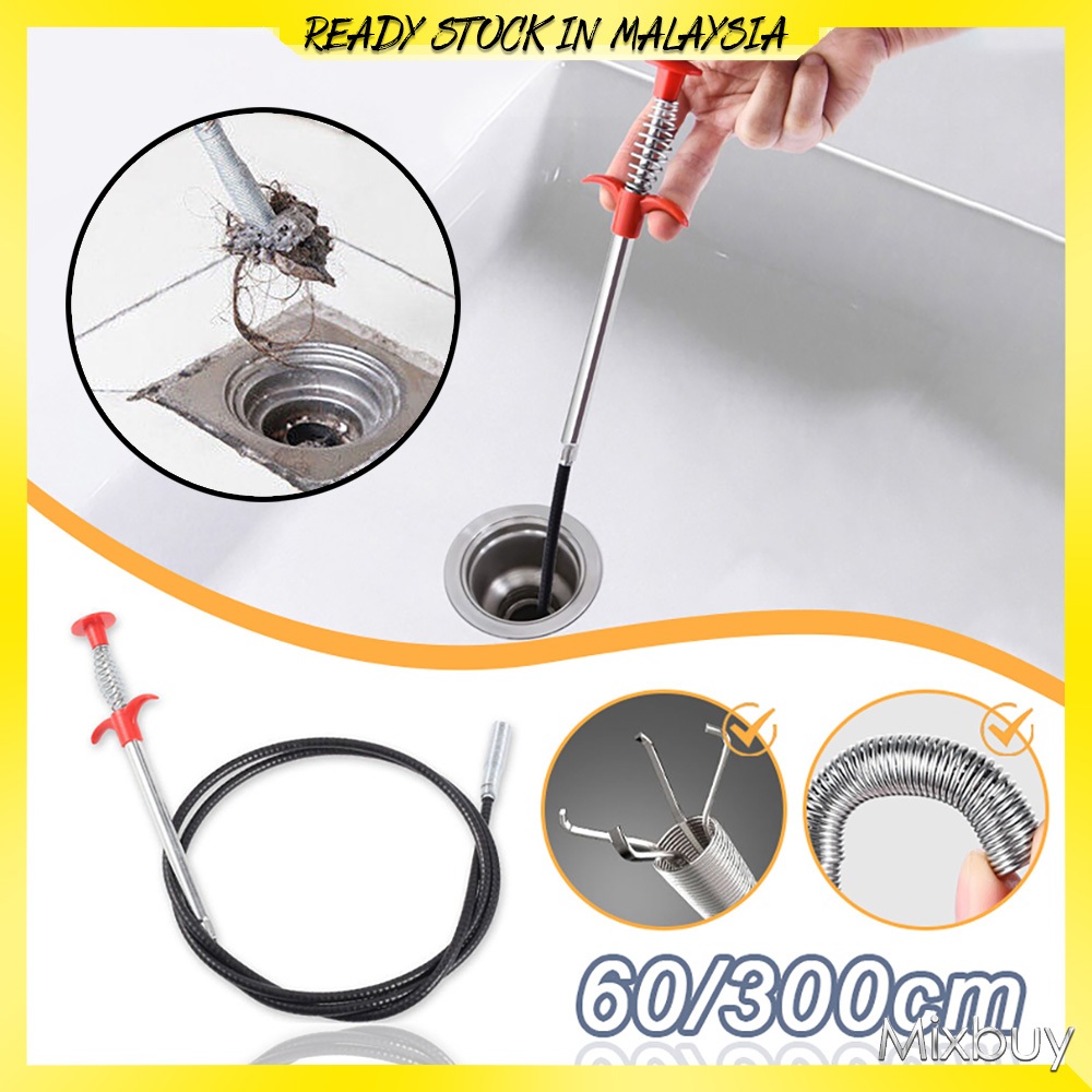 Four-claw Extractor Plumbing Sewer Cleaning Fishing Tool Clip Toilet ...